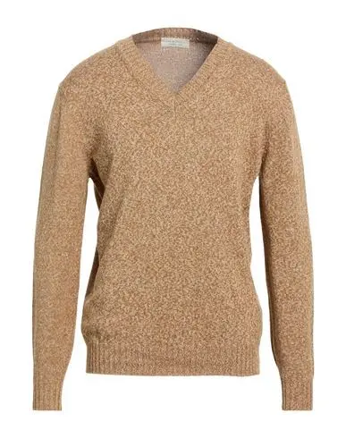 FILIPPO DE LAURENTIIS Sweater Camel Size Cotton - Beige