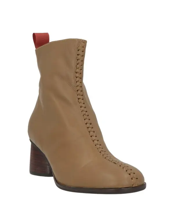 Malìparmi Ankle Boots Size Leather - Yellow