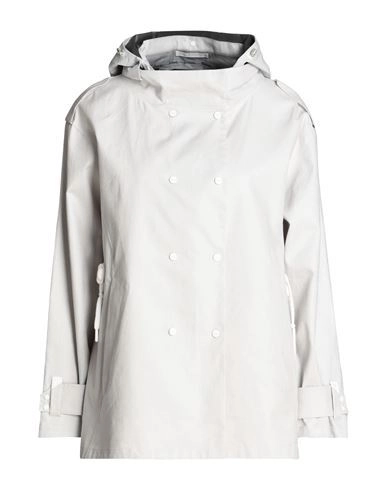 Herno Lightweight Linen Double-breasted Jacket With Detachable Hood