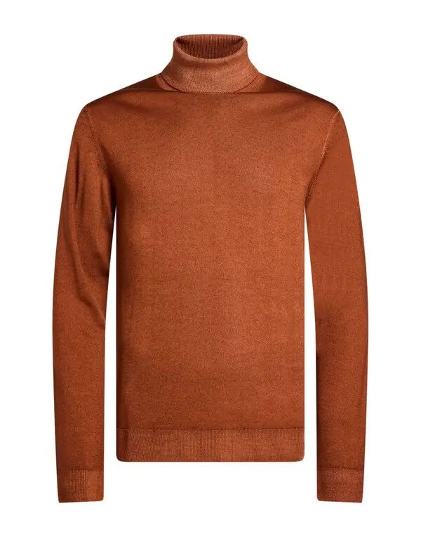 DANIELE FIESOLI Merino Wool Turtleneck Sweater