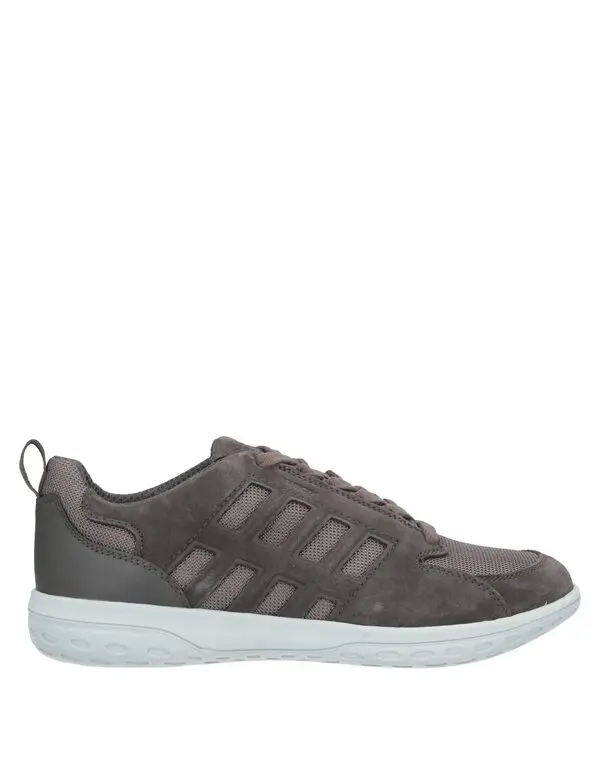 Geox Textile And Leather Sneakers