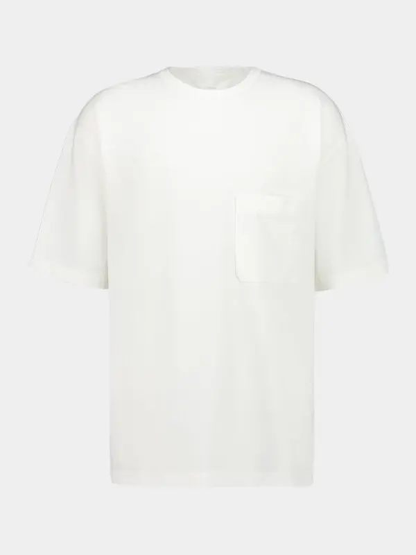LEMAIRE Light Oversized Cotton T-shirt - Cream