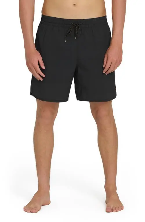 BILLABONG Reform Layback Swim Trunks - Black