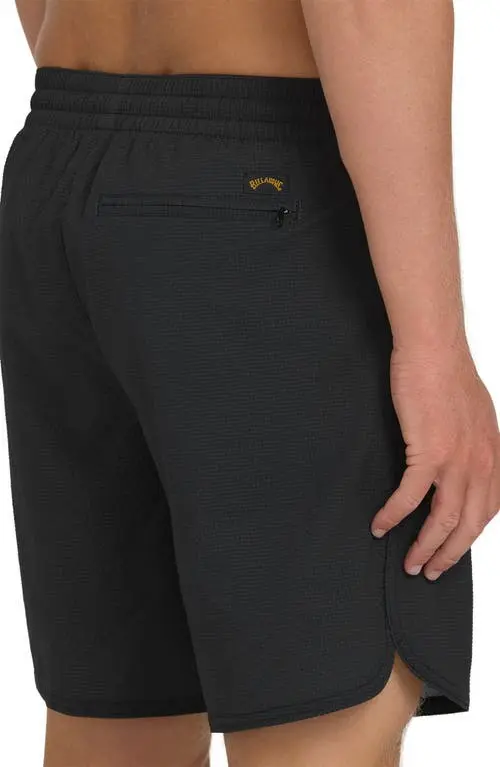BILLABONG Reform Layback Swim Trunks - Black