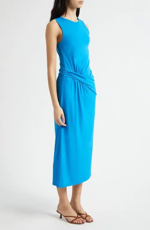 Ramy Brook Addison Sleeveless Midi Dress - Aegean Blue