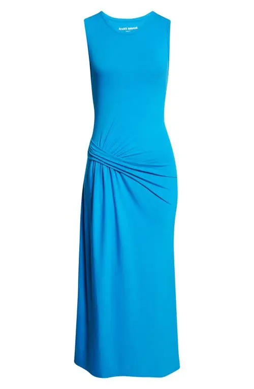 Ramy Brook Addison Sleeveless Midi Dress - Aegean Blue