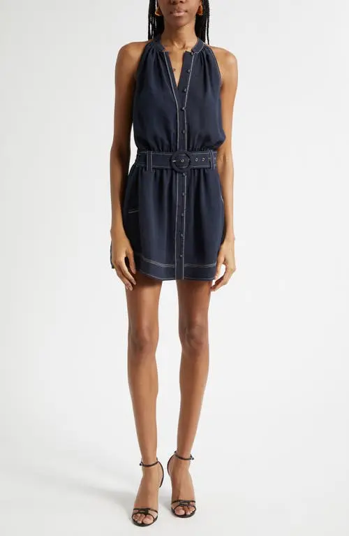 Ramy Brook Mavi Sleeveless Belted Minidress