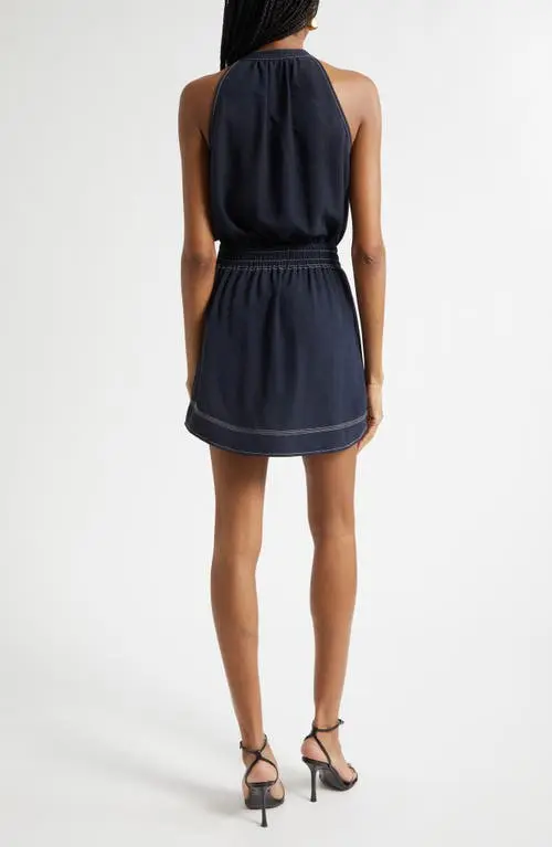 Ramy Brook Mavi Sleeveless Belted Minidress