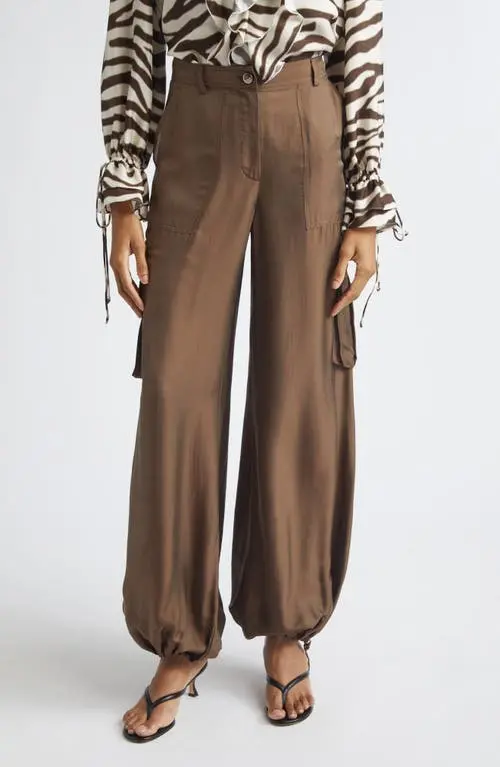 TOCCIN James Wide Leg Cargo Pants