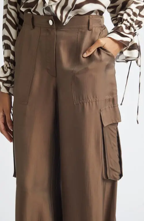 TOCCIN James Wide Leg Cargo Pants
