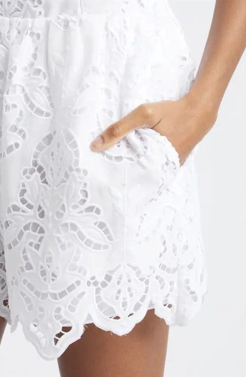 TOCCIN Pavlina Eyelet Embroidery Shorts