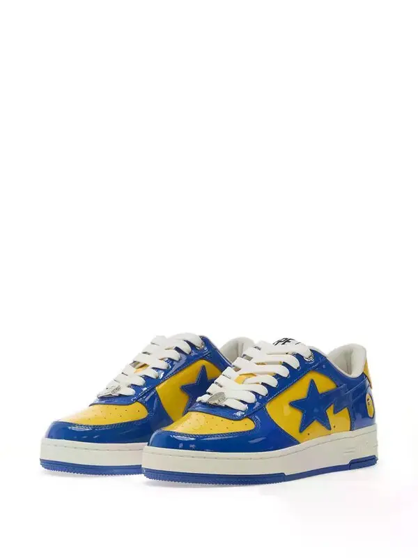 A BATHING APE Sta Patent Leather Sneakers