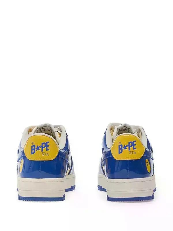 A BATHING APE Sta Patent Leather Sneakers