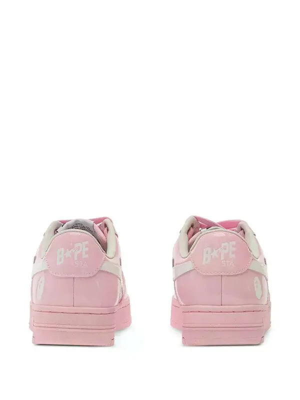 A BATHING APE Sta M2 Patent Leather Sneakers