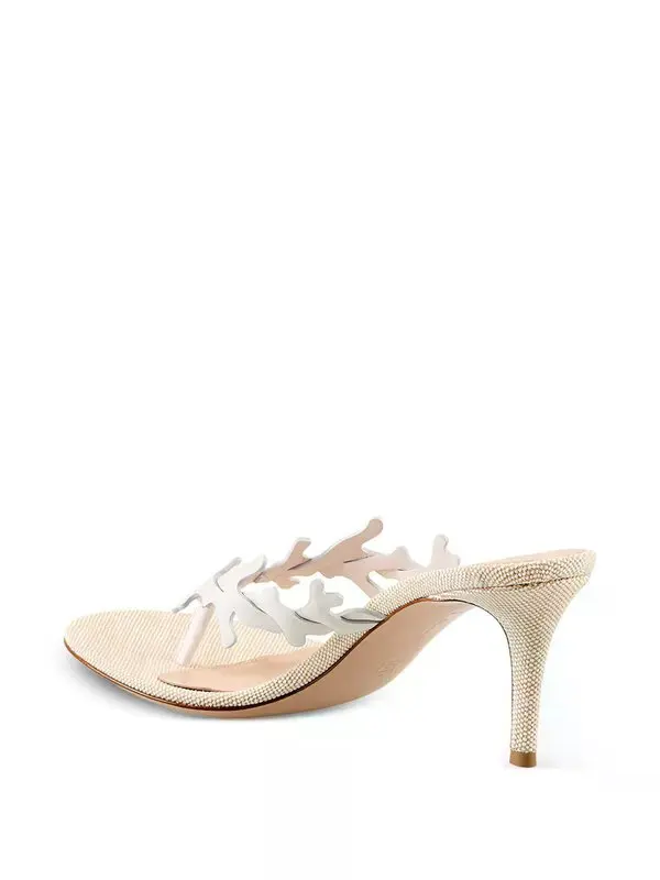 GIANVITO ROSSI High Stiletto Heel Thong Sandals