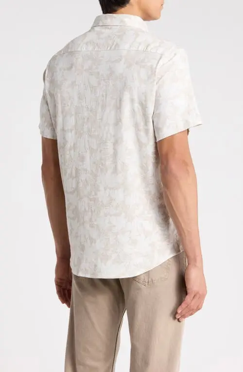 7 Diamonds Silas Short Sleeve Stretch Button-up Shirt
