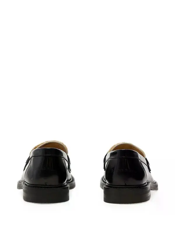Filling Pieces Ananas Horsebit Loafers - Black
