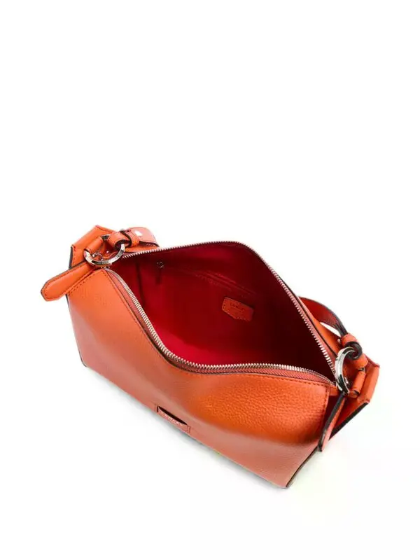 LANCEL Louison Grained Leather Shoulder Bag