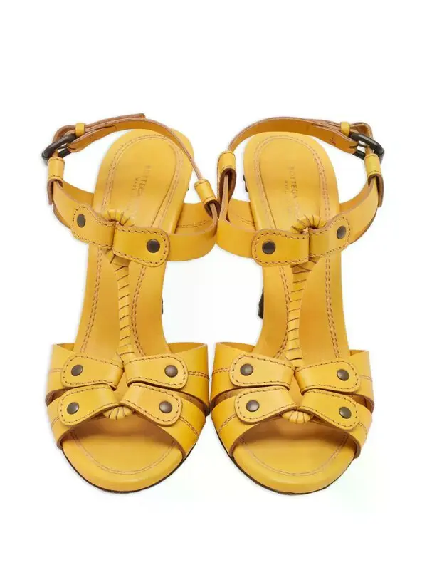 Bottega Veneta Knotted Studded Sandals