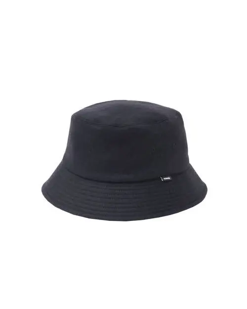 VOWELS Cashmere Bucket Hat - Black