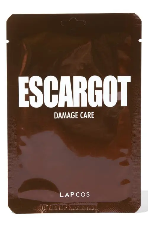 LAPCOS Escargot Damage Care Sheet Mask - Brown