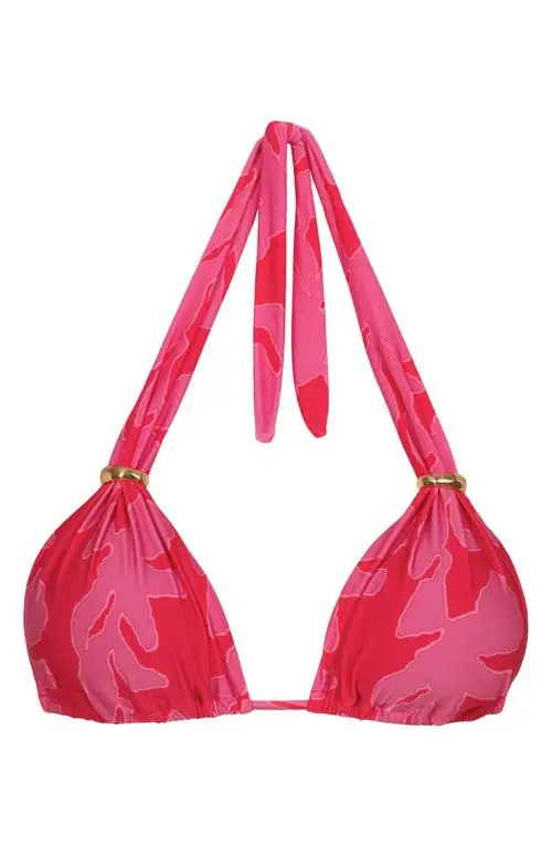 VIX PAULA HERMANNY Bia Triangle Bikini Top