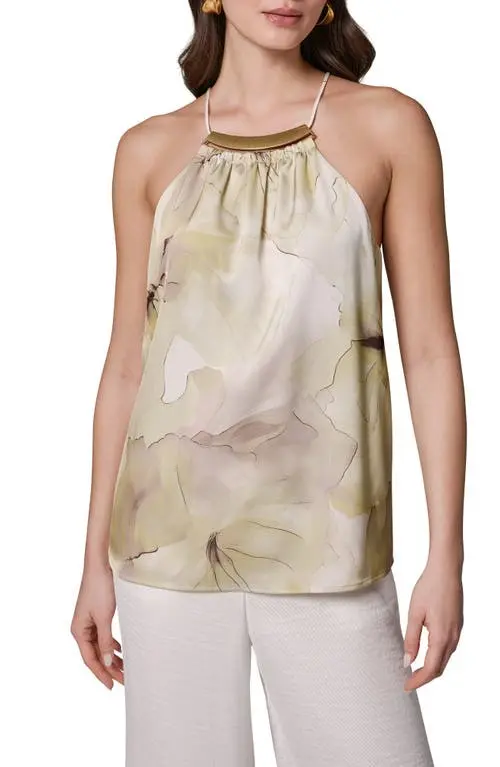 Donna Karan New York Print Sleeveless Top - Citrus Multi