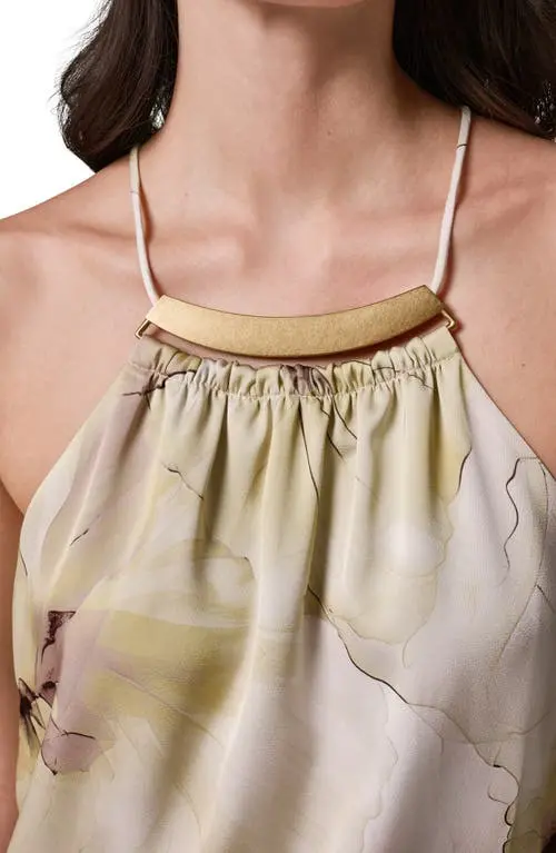 Donna Karan New York Print Sleeveless Top