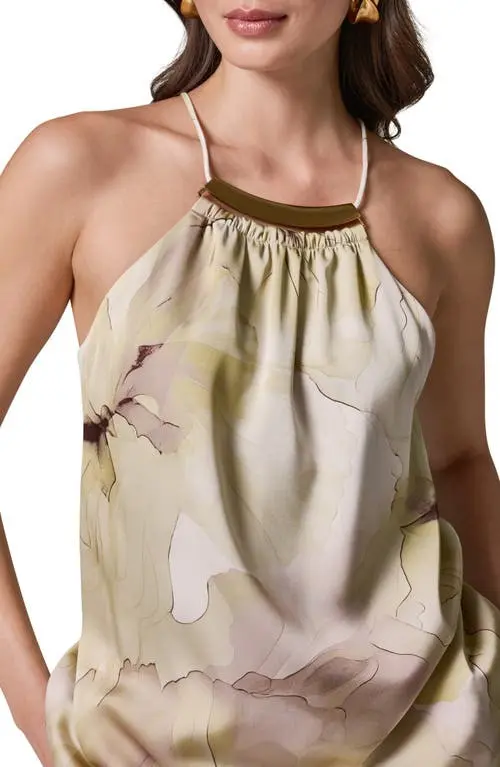 Donna Karan New York Print Sleeveless Top