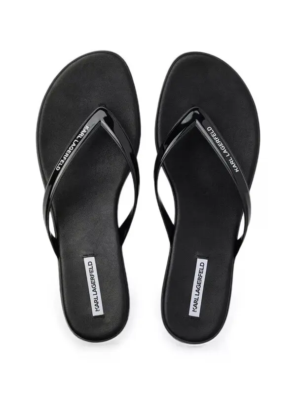 Karl Lagerfeld Jelly Heeled Sandals