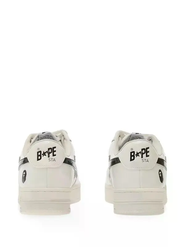A BATHING APE Sta Patent Leather Sneakers