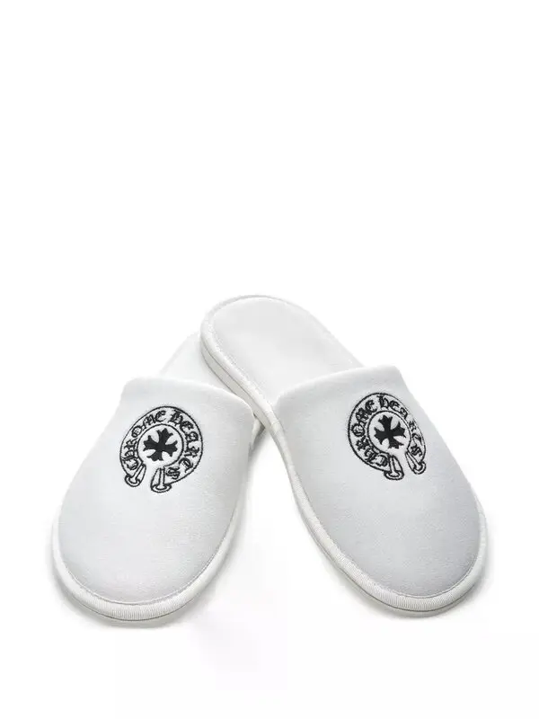 Chrome Hearts Embroidered Slippers