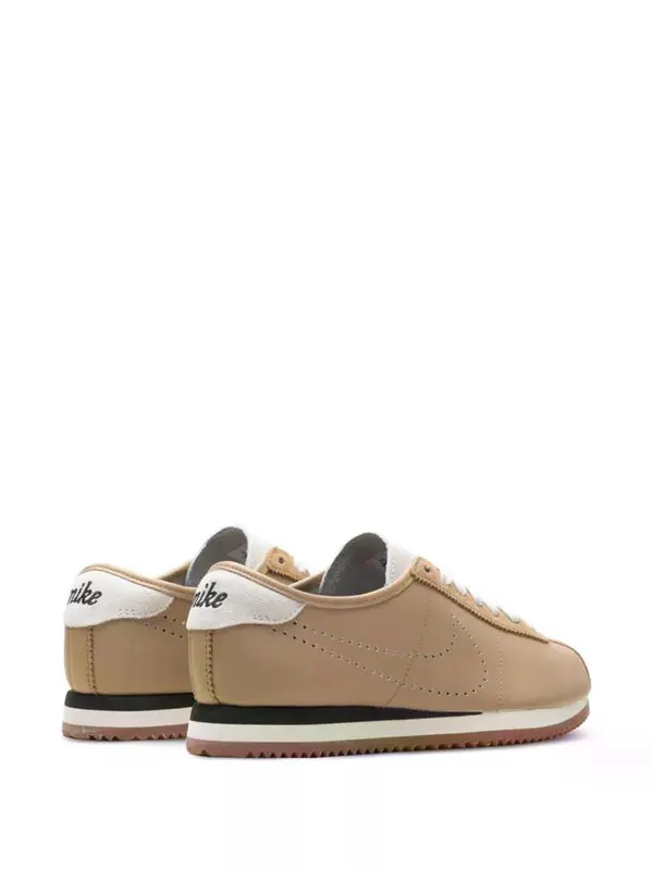 Nike Cortez Perforated-logo Leather Sneakers