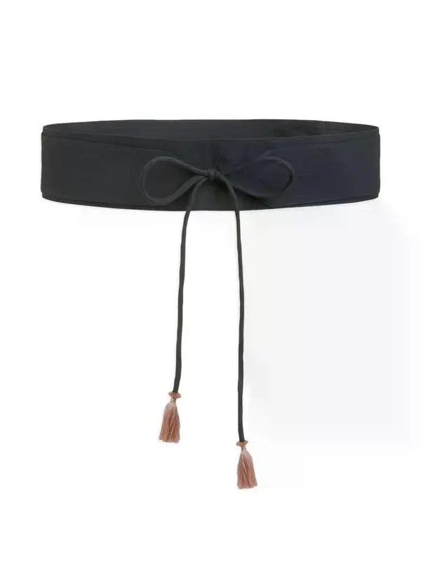 Mare Di Latte Andria Tassel Belt - Black