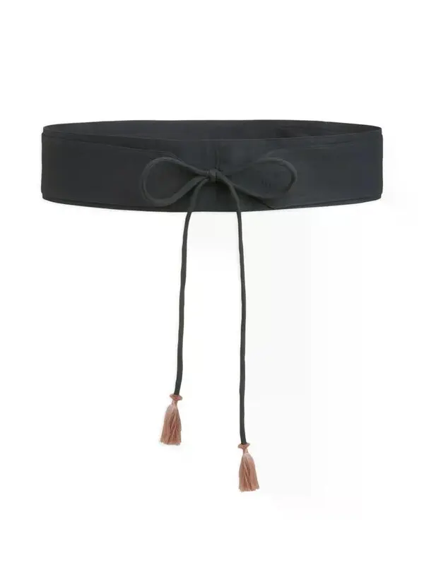 Mare Di Latte Andria Tassel Belt - Black