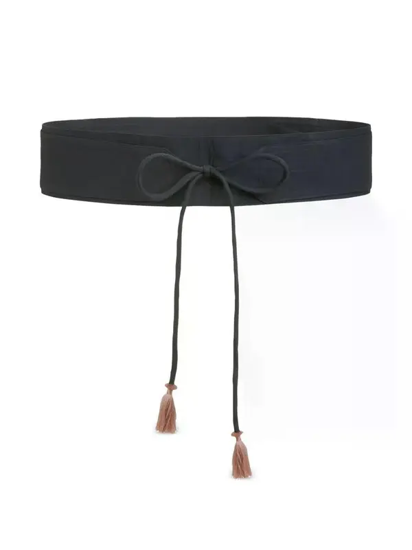 Mare Di Latte Andria Tassel Belt - Black