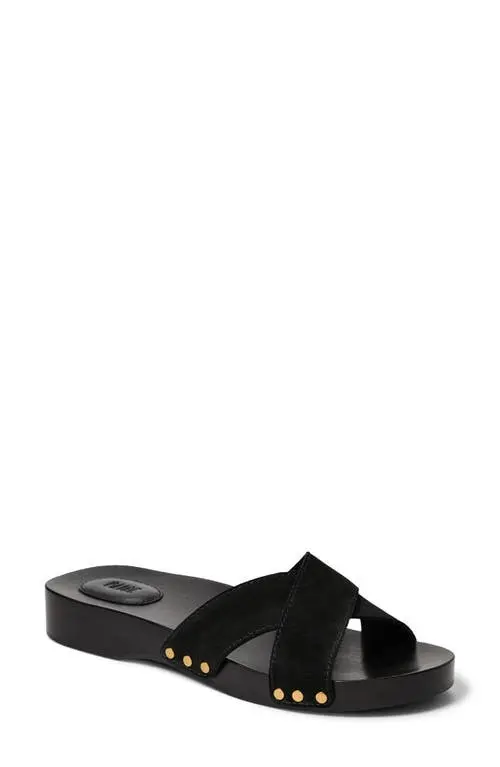 Paige Inez Slide Sandal - Black