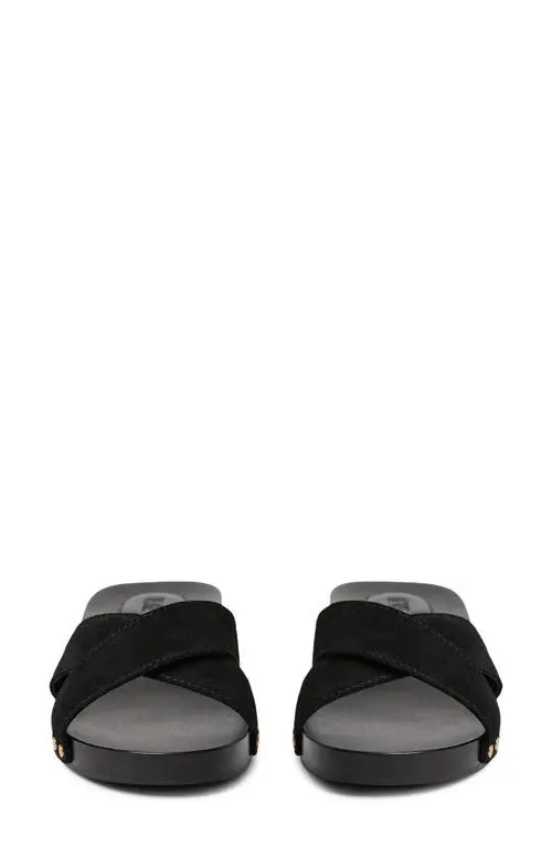Paige Inez Slide Sandal - Black