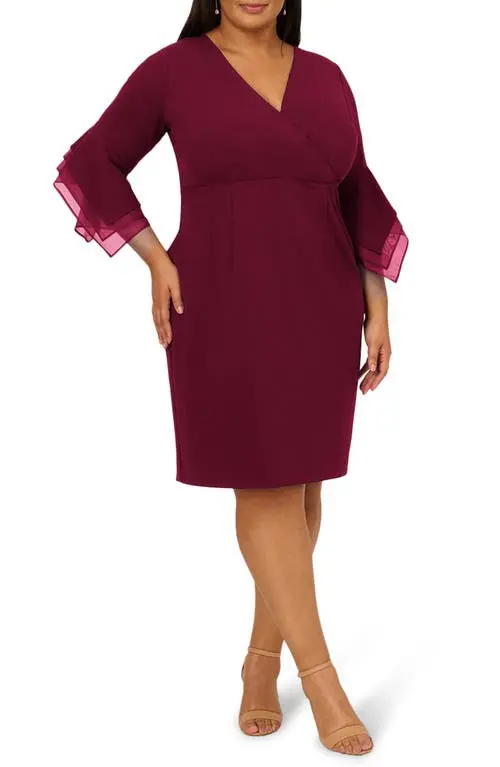 Adrianna Papell Crepe Dress