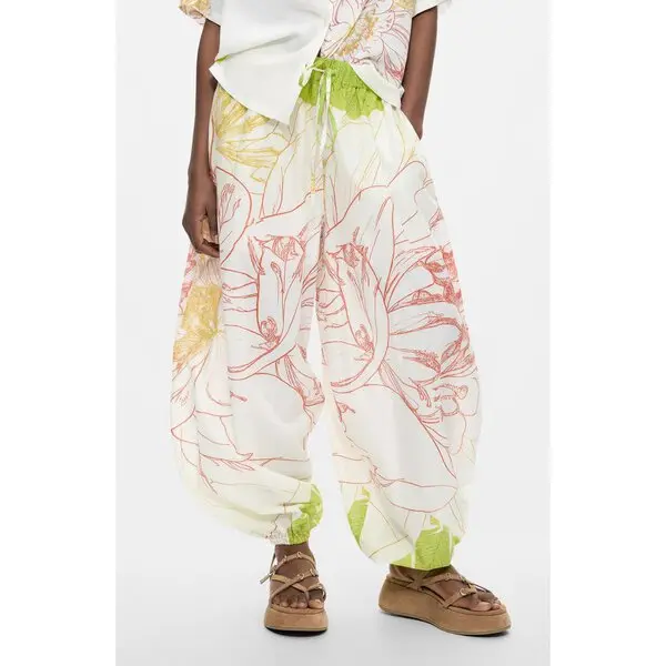 Desigual Cotton Balloon Pants