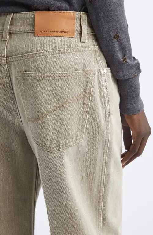 Stella McCartney Cuffed Straight Leg Jeans