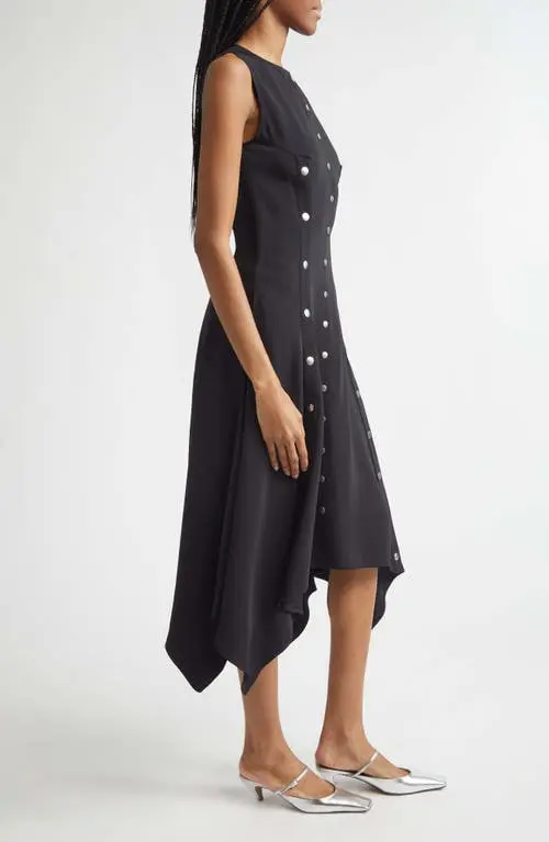 Stella McCartney Snapped Handkerchief Hem Dress