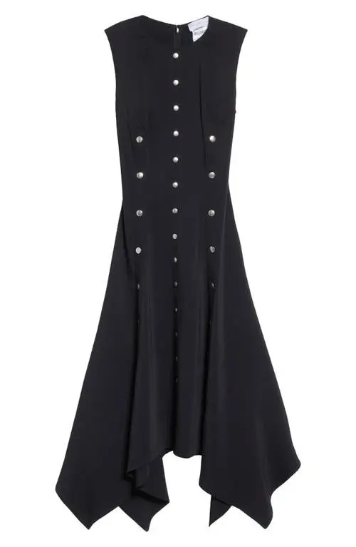 Stella McCartney Snapped Handkerchief Hem Dress