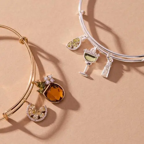 ALEX AND ANI Margarita Charm Bangle