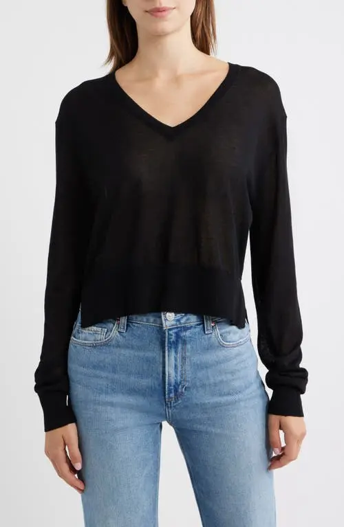 Deluc Granadella V-neck Sweater - Black