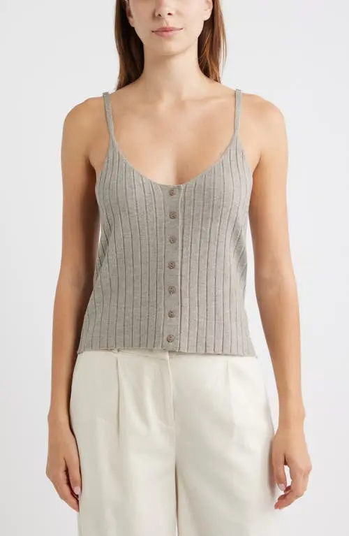 Deluc Vieste Rib Knit Camisole - Mink