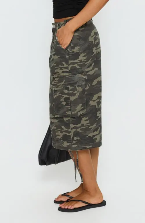 Princess Polly Hudsen Longline Cargo Shorts