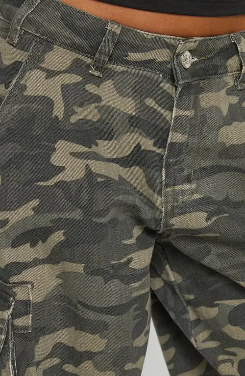 Princess Polly Hudsen Longline Cargo Shorts