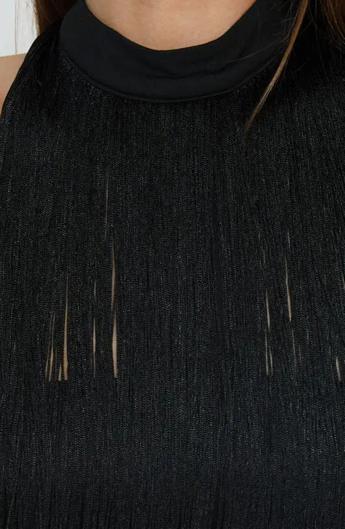 Princess Polly Zephyrine Fringe Halter Neck Bralette