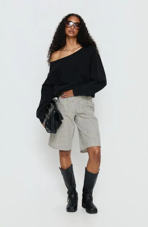 Princess Polly Wellness One-shoulder Sweatshirt
